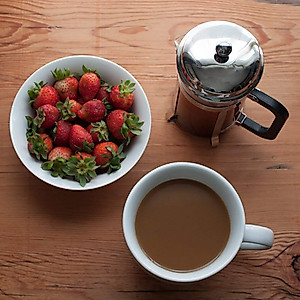 2.6" French Coffee Press Replacement Filter Screen - 4 Pcs Universal 3-Cup (350ml) 304 Stainless Steel Mesh for Bodum French Press Coffee Makers