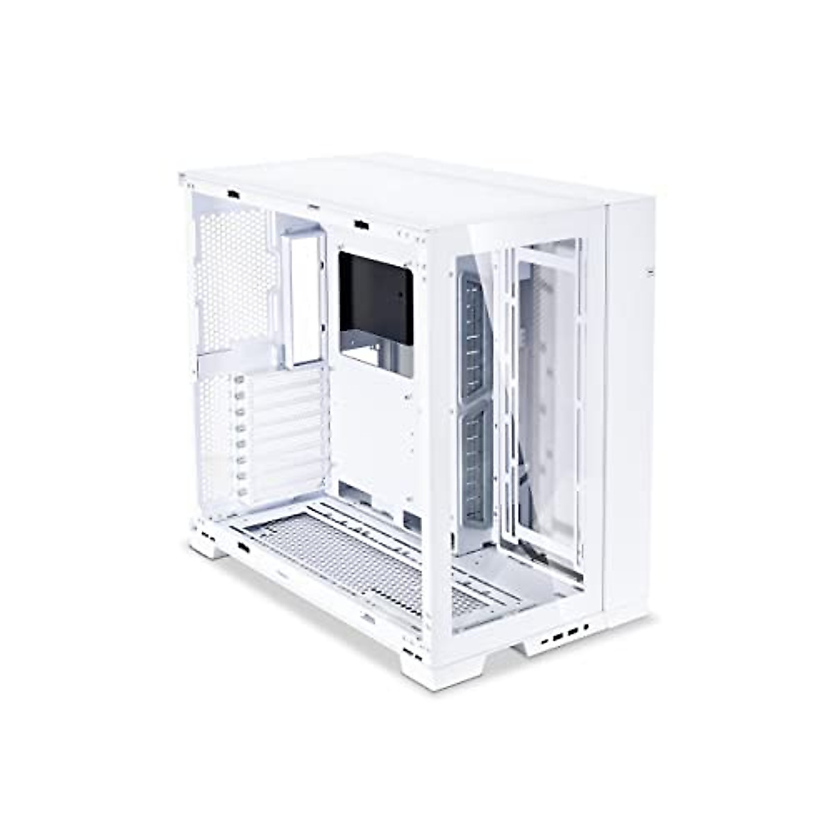 Lian-Li O11 Dynamic EVO ATX Mid Tower Tempered Glass Computer Case, White