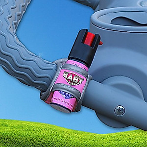 Baby Saver Pepper Spray For Women - Made For Wheeled Joggers And Baby Strollers - Fits Easily On Bars - Running - Jogger - Walking - Baby Safety
