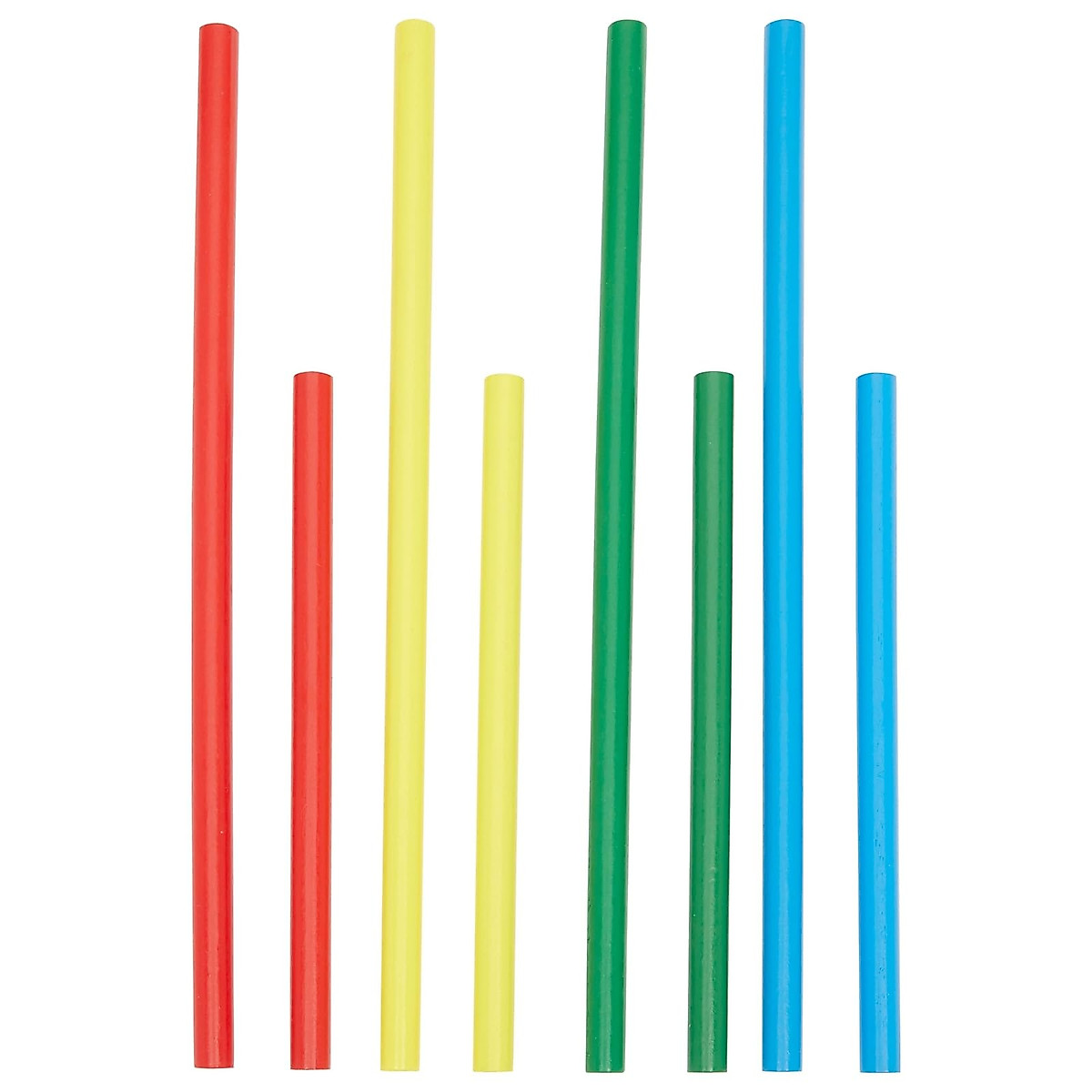 Rhythm Lummi Sticks for Kids, Toddler Music Toys, 11.75 in, 7.9 in (24 Pieces)