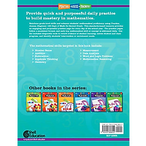 180 Days™: Includes Reading 2nd Edition, Writing, and Math for 2nd Grade Practice Workbook for Classroom and Home, Cool and Fun Practice Created by Teachers (180 Days of Practice)
