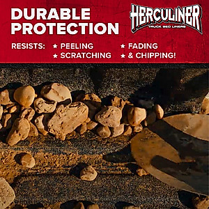 HERCULINER Black 6 Foot Truck Bed Roll on Bedliner Kit