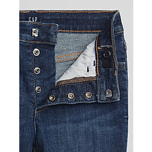 GAP Girls High Rise Fit Jegging Jeans, Dark Wash, 8 US