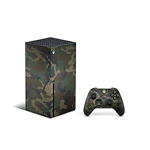 ZOOMHITSKINS Compatible with X1 Series X, Camo Camouflage Army Battle Soldier Man Green Brown, Durable, Bubble-Free, Made in USA