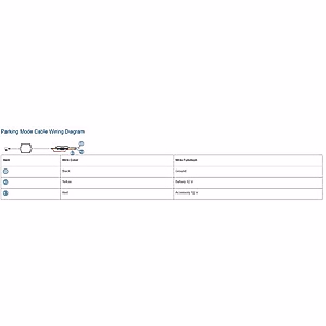 Garmin Dash Cam Tandem, Front and Rear Dual-Lens Dash Camera with Interior Night Vision, Front-Facing Lens with 1440p & 010-12530-03 Parking Mode Cable, 6.60" x 2.70" x 2.00", Black