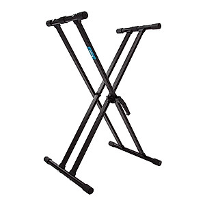 Korg NAUTILUS 61-Key Workstation Synthesizer Bundle with Keyboard Stand and 6-Feet TRS Cable (2-Pack) (4 Items)
