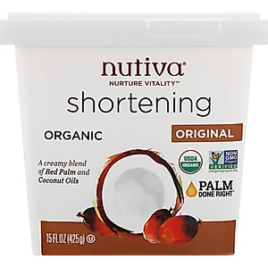 Nutiva Organic Shortening, Original, 15 oz