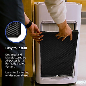 AIRDOCTOR AD5000 / AD5500 FIT BOTH MODELS Genuine Replacement Carbon Gas Trap VOC Filters | MADE BY AIRDOCTOR