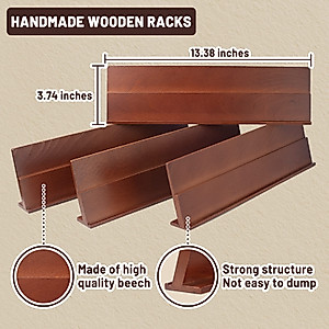 Extguds Deluxe Rummy Cube Game Set, 106 Tiles Rummy Cube Game,Classic Wooden Rummy Game,with 4 Handmade Wooden Racks, Portable Canvas Bag, Rummy Tiles Travel Set for Family Classic Board Games