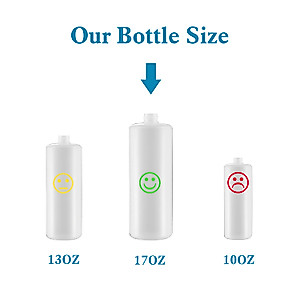 Built in Soap Dispenser for Kitchen Sink, Brushed Nickel Stainless Steel Countertop Pump Head (Plastic Built-in), Dish Soap Hand Lotion Dispenser with Refillable 17OZ Bottle