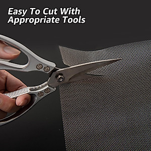 AMZDEPOT 6 Pack 12x8 Inch Stainless Steel Wire Mesh Screen for DIY Projects, Vent, Cage, Garden, Window, Filter - Never Rust