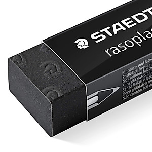 Staedtler Rasoplast 5269-S1BK Eraser and Sharpener Set - Black
