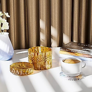 Hautton 6 Pcs Resin Molds Epoxy Silicone Mold for Coasters, Jar with Lid, Rolling Tray and Soap Tray Container, Epoxy Resin Casting Molds for DIY Home Décor Art Crafts