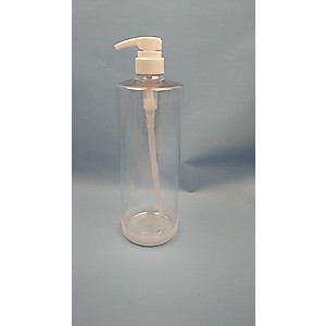 EZProUSA Shampoo Conditioner Dispenser Pumps for 32mm Neck 1 Liter (32 oz Shampoo Bottles), Metal Free Rust Free Air Pumps, Pump for Shampoo Bottle, White