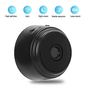 Heayzoki Security Camera, 150° Wide Angle Home Camera Intelligent Night Vision Remote Monitor for Home Security, Support Tf Card 128Gb, App Remote Realtime Monitoring