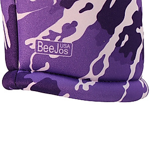 Tie Dye Collection Golf Club Headcovers 3 Separate Sizes Driver Fairway Hybrid All Sold Separately Handmade in USA by BeeJos (Purple, Driver)