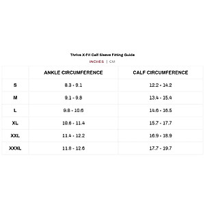 Calf Sleeve - X-Fit Compression Sleeve for Calf Strains, Shin Splints and Varicose Veins, Aids in Injury Recovery & Prevention, Men & Women, Includes 1 Sleeve (Large)