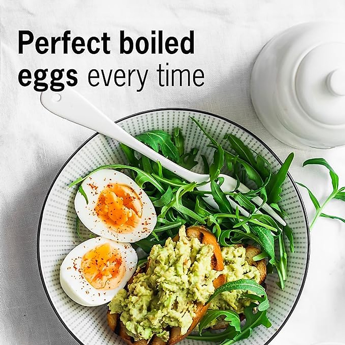 70s BeepEgg – Egg Timer for Boiling Eggs – Musical Egg Cooker for Soft, Medium, Hard Boiled Eggs – Food Safe – Singing Floating Egg Timer – Egg Cooker for 3 Levels of Doneness - Brainstream