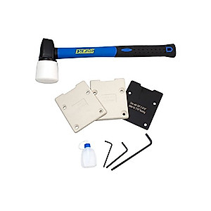 Estwing EFL50Q Pneumatic 2-in-1 15.5-Gauge and 16-Gauge 2" Flooring Nailer and Stapler Ergonomic and Lightweight Nail Gun for Hardwood Flooring with Interchangeable Base Plates, No-Mar Feet and Mallet