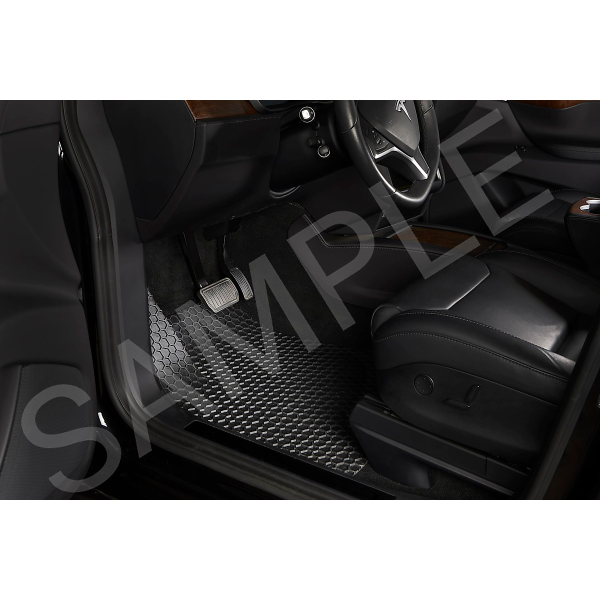 TOUGHPRO Floor Mats Accessories Set (Front Row + 2nd Row) for Dodge Journey All Weather Heavy Duty Black Rubber 2009 2010 2011 2012 2013 2014 2015 2016 2017 2018 2019 2020