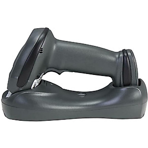 Zebra Symbol LI4278 Wireless Linear Imager Handheld Bluetooth Barcode Scanner, Black - Cordless, 547 scan/s1D, LED with Universal Docking Charger Cradle Standard Base - LI4278-SR20007WR - JTTANDS