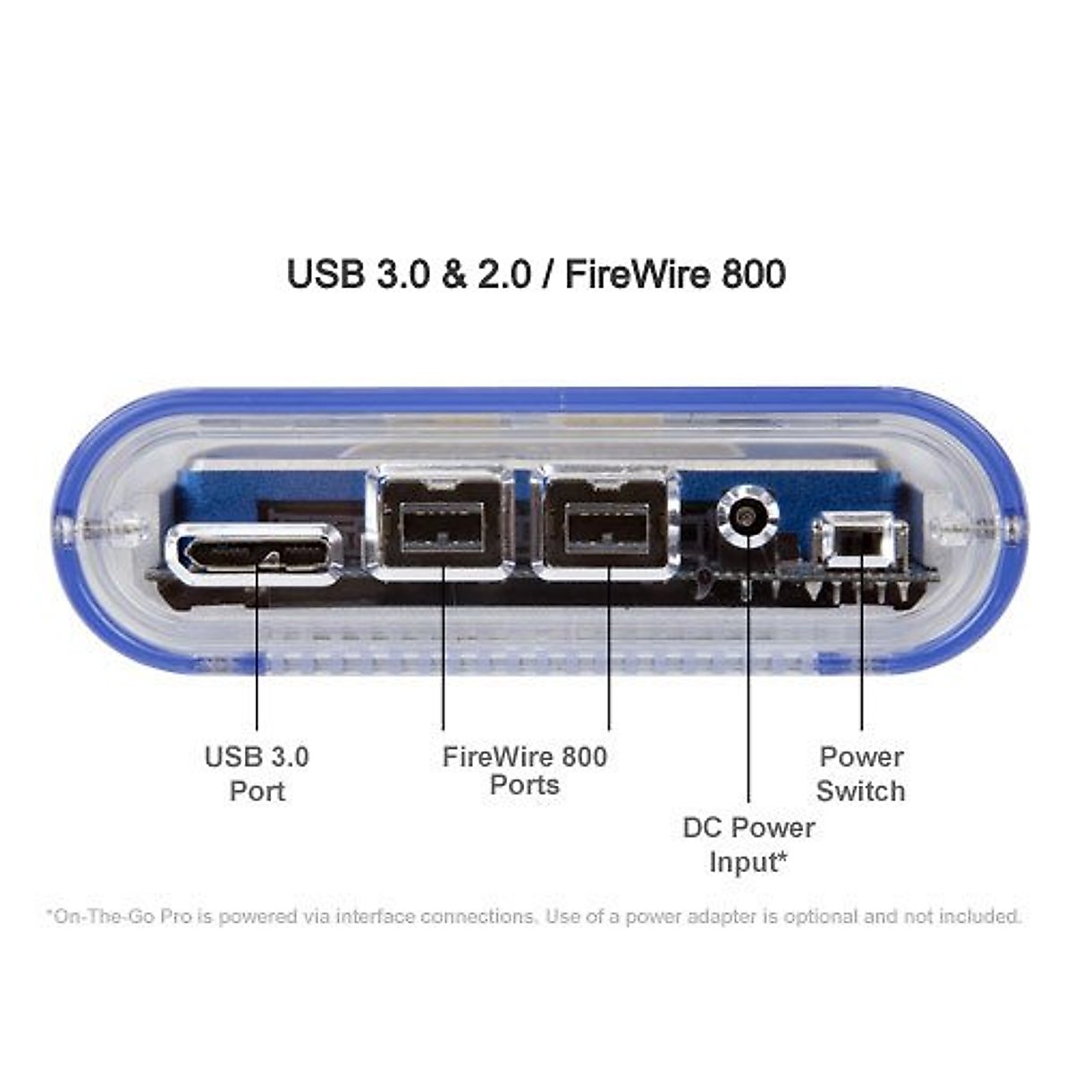 OWC SSD DIY Bundle, Mercury On-The-Go Pro FireWire 800 / USB 3.0 & 2.0, 2.5" 1.0TB Mercury Electra 3G SSD 5 Piece Toolkit
