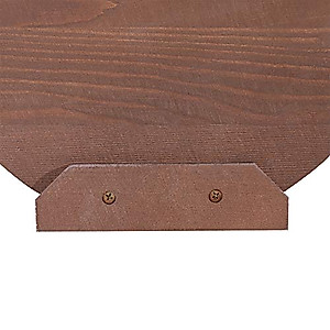 Moon Shelf Moon Decor Crystal Display Shelf Rustic Wooden Boho Wall Decor Shelves Witchy Room Crescent Floating Premium Solid Pine Wood for Wall Crystal Essential Oils Storage Great Gifts Living Room