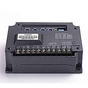 Knowtek EG2000 Engine Speed Control Unit Controller 10-32VDC for Gasoline Diesel Generator Electronic Governor