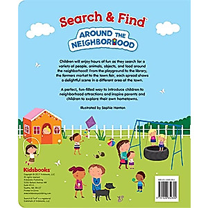Search & Find: Around the Neighborhood - Search for People, Animals, Objects, Food, and More, Ages 2 and Up - Part of the Search & Find Series