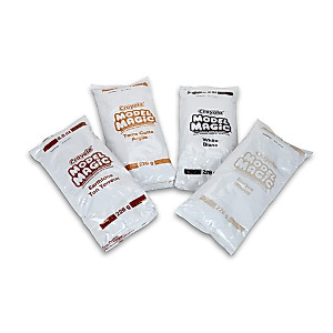 Crayola Model Magic Naturals, 4 Packs (8oz ea), Bulk Modeling Clay Alternative, Craft Supplies for Classrooms, 2 lb. Bucket