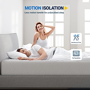 Avenco 12 Inch California King Mattress, Gel Memory Foam Cal King Mattress, Mattress in a Box for Fresh Sleep and Pressure Relief, Medium Firm Mattress with Motion Isolation, CertiPUR-US Certified