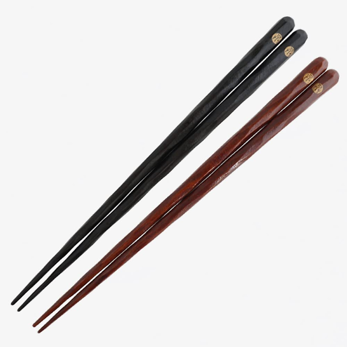 Hyozaemon Kezuri Chopsticks Red/Manilkara M 21.5cm HC-0106