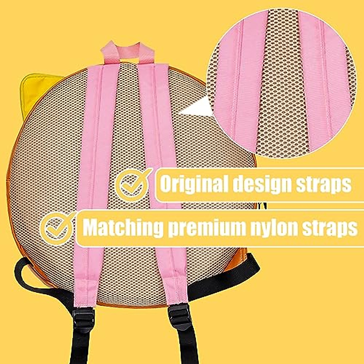 Ofoxouq Cheeseburger Backpack Multi-Compartment Universe Hamburger Backpack