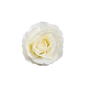 Huata 3PCS 6.56Ft Artificial Rose Flower Silk Vine Hanging Wedding Decor Garlands Home Outdoor Indoor Decor Flower (Champagne)