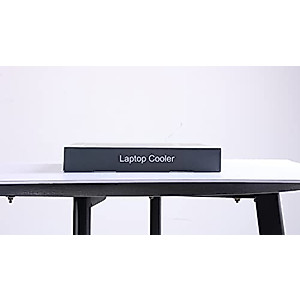 TopMate C5 12-15.6 inch Gaming Laptop Cooler Cooling Pad | 5 Quiet Fans and LCD Screen | 2500RPM Strong Wind Designed for Gamers and Office