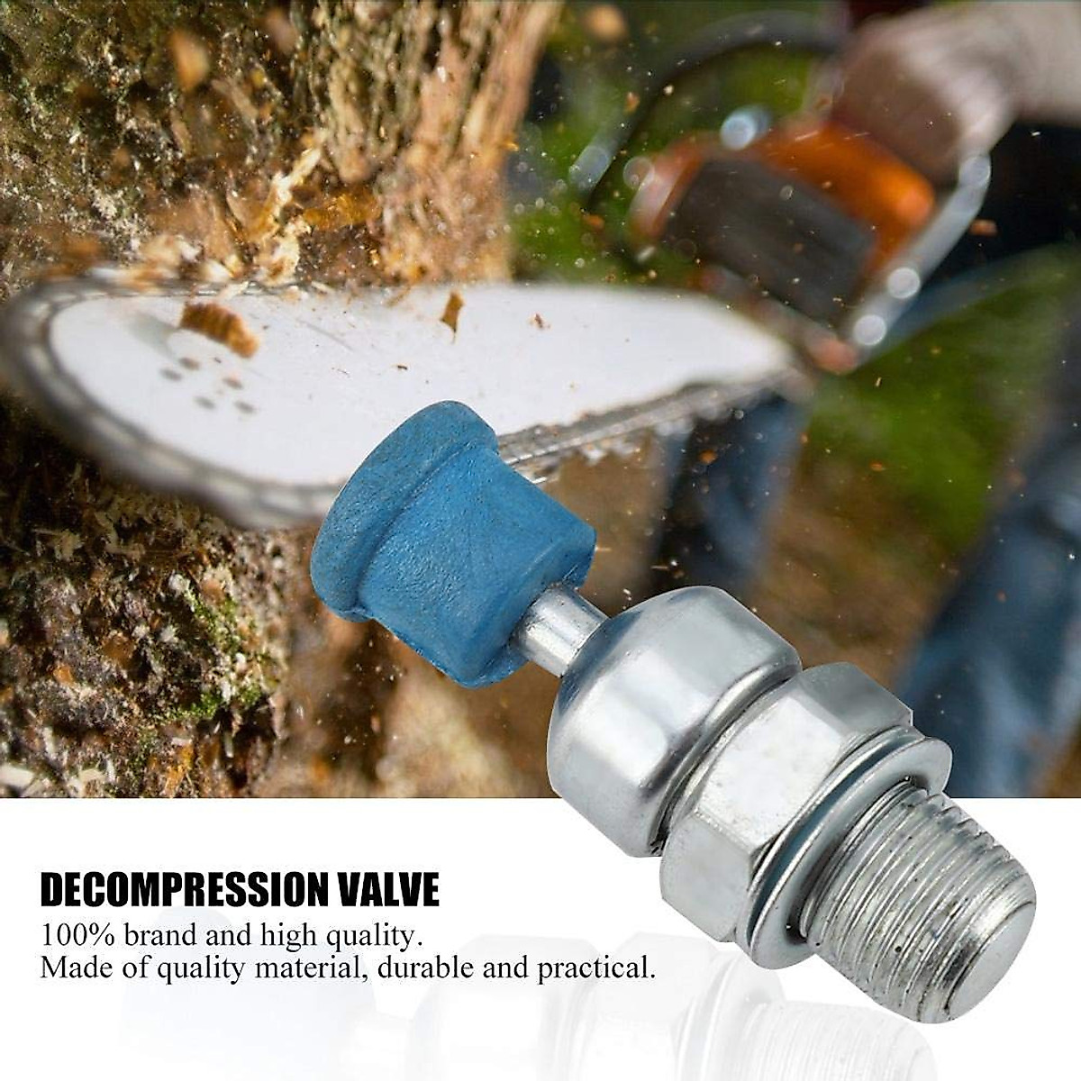 Decompression Valve, Decompression Valve Compression Release Plug for Husqvarna 55 272 340 346XP 350 365 357 359 372 XP 385 390 395 XP Durable and Practical