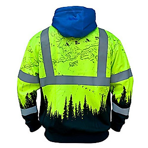SafetyShirtz SS360 Alaska Safety Hoody ANSI Class 3 L