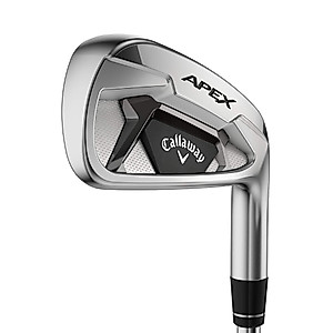 Callaway Golf 2021 Apex Women's Iron Set (Set of 6 Clubs: 5-PW, Right-Handed, Steel), Black