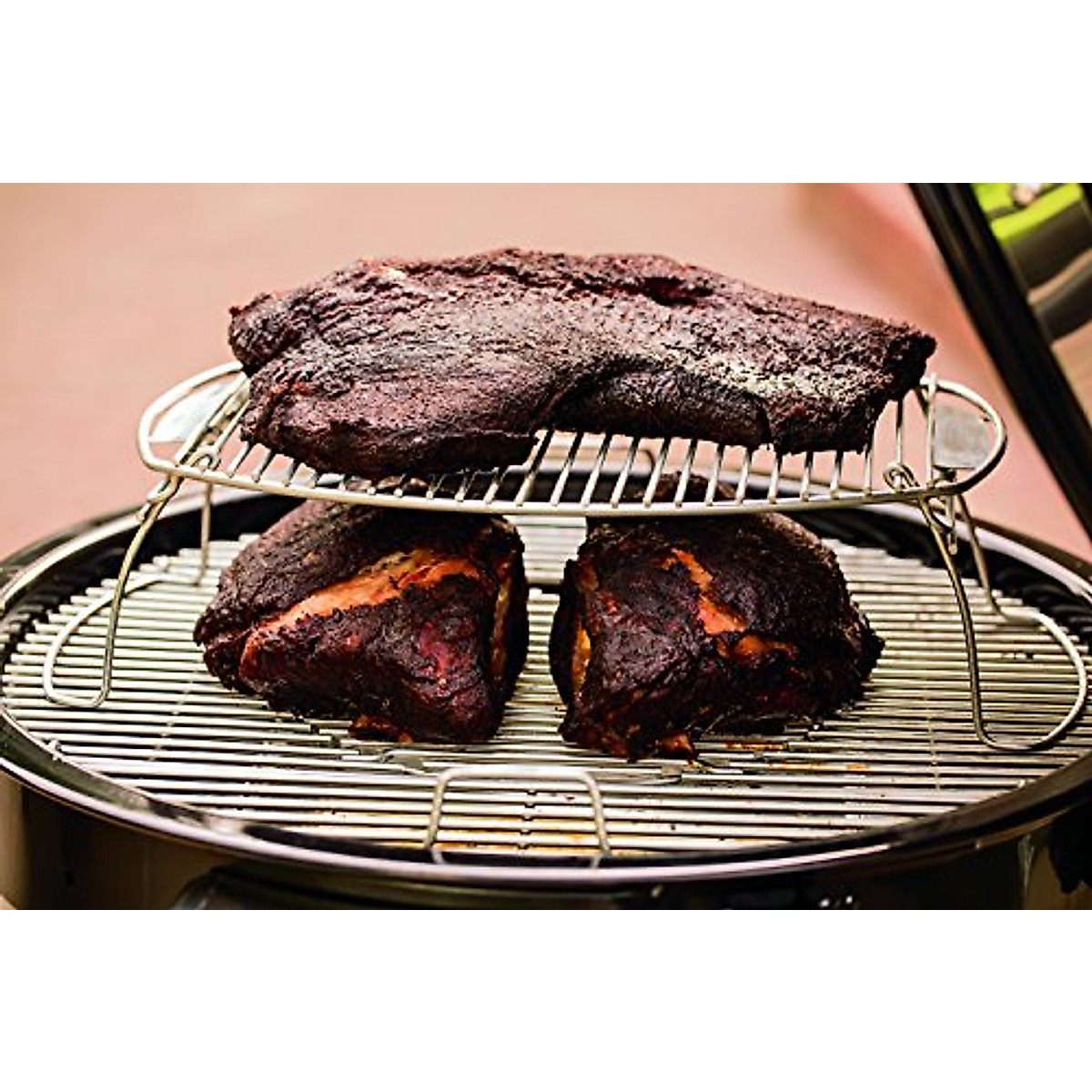 Weber Stephen Products 22" x 12" Expansion Grilling Rack, Multicolor