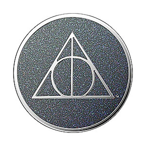 ​​​​PopSockets Phone Grip with Expanding Kickstand, PopSockets for Phone - Enamel Death Hallows Glitter