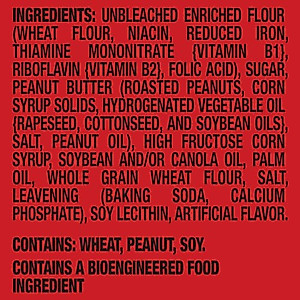 Nutter Butter Bites Peanut Butter Sandwich Cookies, Big Bag, 12 - 3 oz Packs