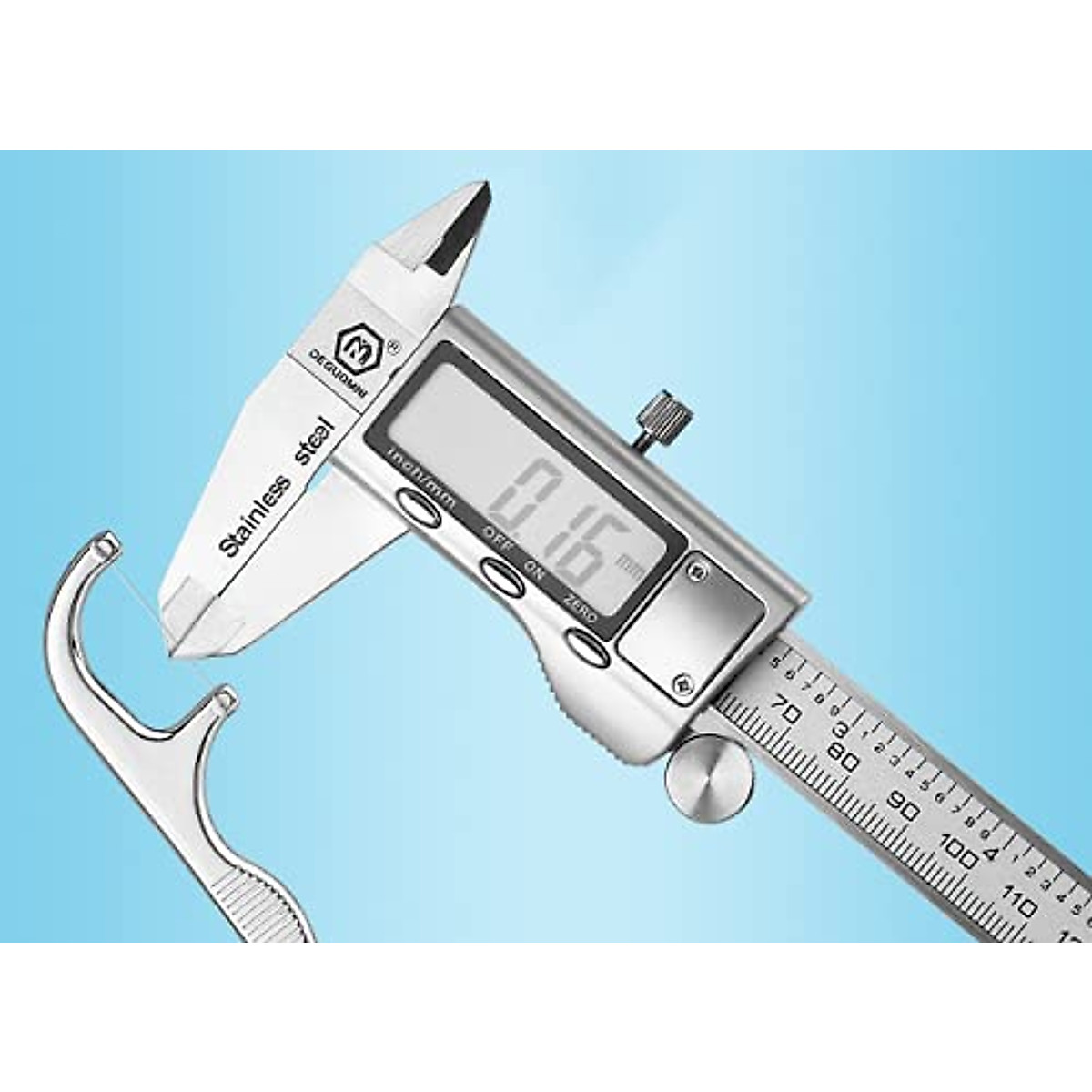 WOIWO 2PCS Stainless Steel Dental Floss Carry Oral Care Floss Cleaning Dental Crevices Tools Portable Dental Floss  