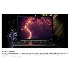 Lenovo Gen 11 ThinkPad X1 Carbon Laptop with Intel Core i7-1365U vPro Processor, 14" WUXGA 100% sRGB Anti-Glare Touchscreen, 32GB LPDDR5 RAM, 1TB Gen4 Performance SSD, Thunderbolt, and Windows 11 Pro