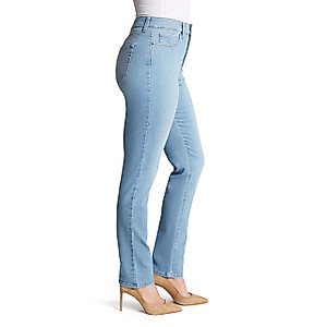 Gloria Vanderbilt womens Amanda Classic High Rise Tapered Jean, Callisto, 16 Regular