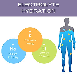 ALFA VITAMINS GenesisVit Electrolyte Solution, Hydration Drink, 12 Bottles, 16.9 fl oz Each - 12 Pack (Grape)