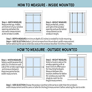 Sunoff Blackout Roller Shades Blinds Cordless for Windows Pull Down Room Darkening Door Blinds with Thermal Insulated Easy to Install for Living Room,Bedroom,Home,Office Bathroom White 23" W x 72" H