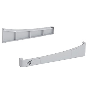 ionX Minimalist Horizontal Stand, Compatible with Sony Playstation 5 Digital and Disc Editions (White)