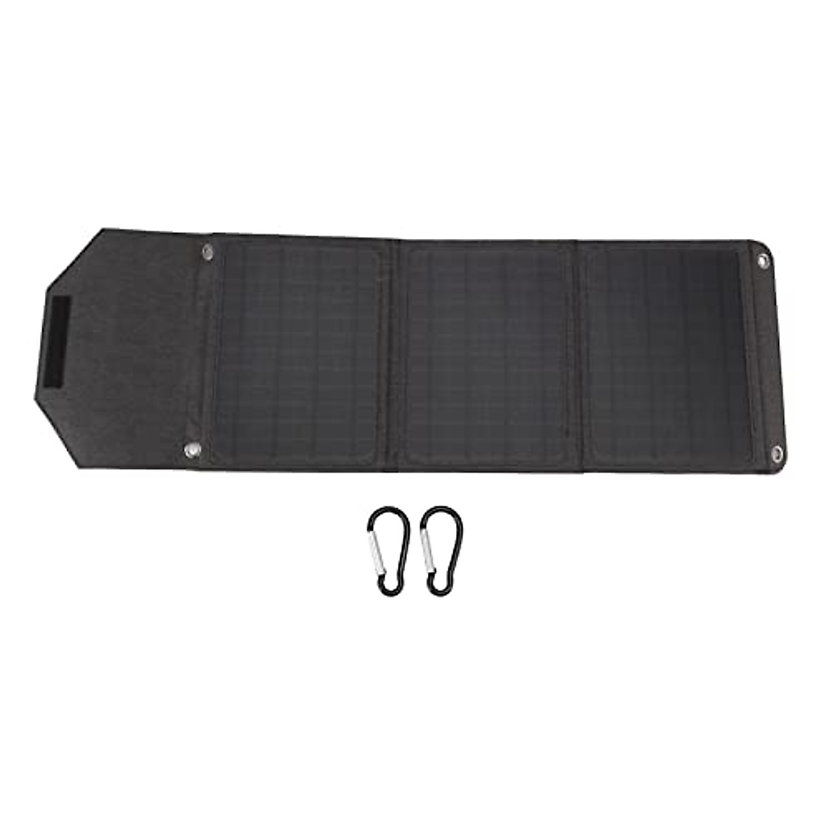 Kuuleyn Solar Panels, Solar Charger, Solar Battery Charger Solar Panel 18W 18V Monocrystalline USB DC Type C Output Power Supply Solar Panel for Charging