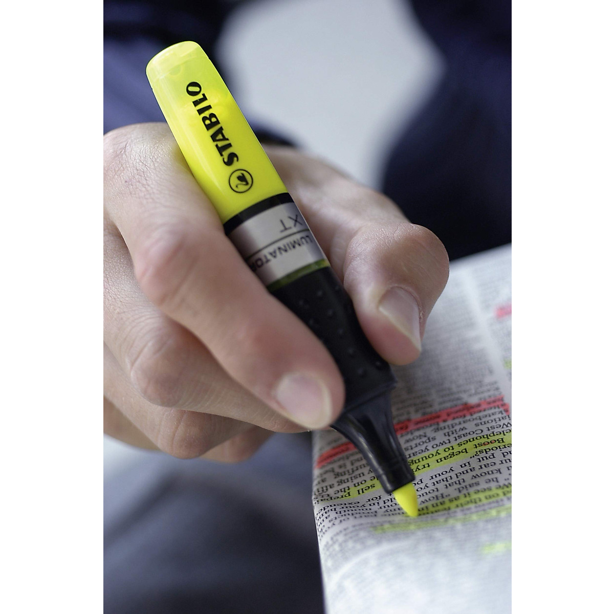 STABILO Highlighter - LUMINATOR - Pack of 5 - Green