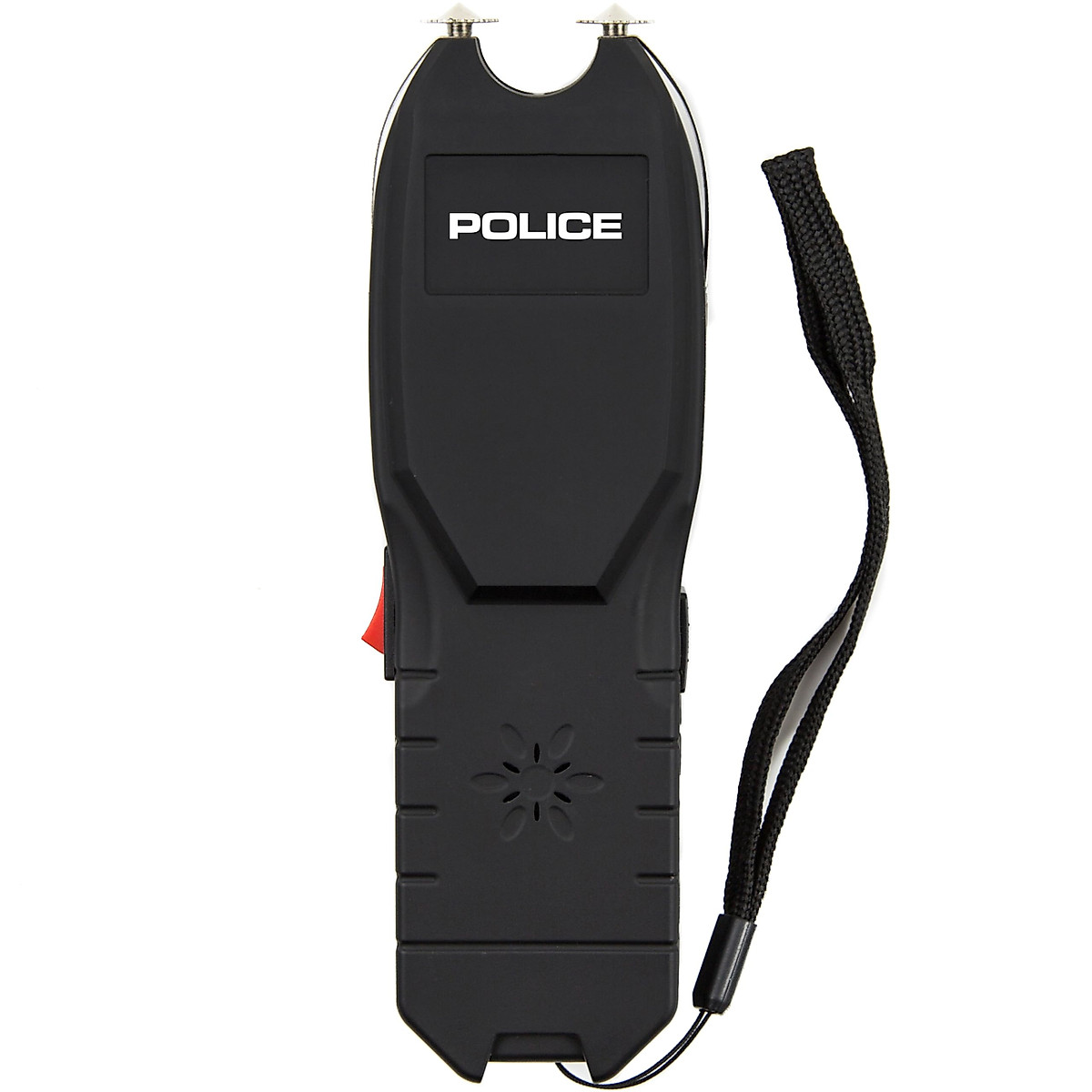 POLICE 2101 Stun Gun with LED Flashlight and Siren Alarm